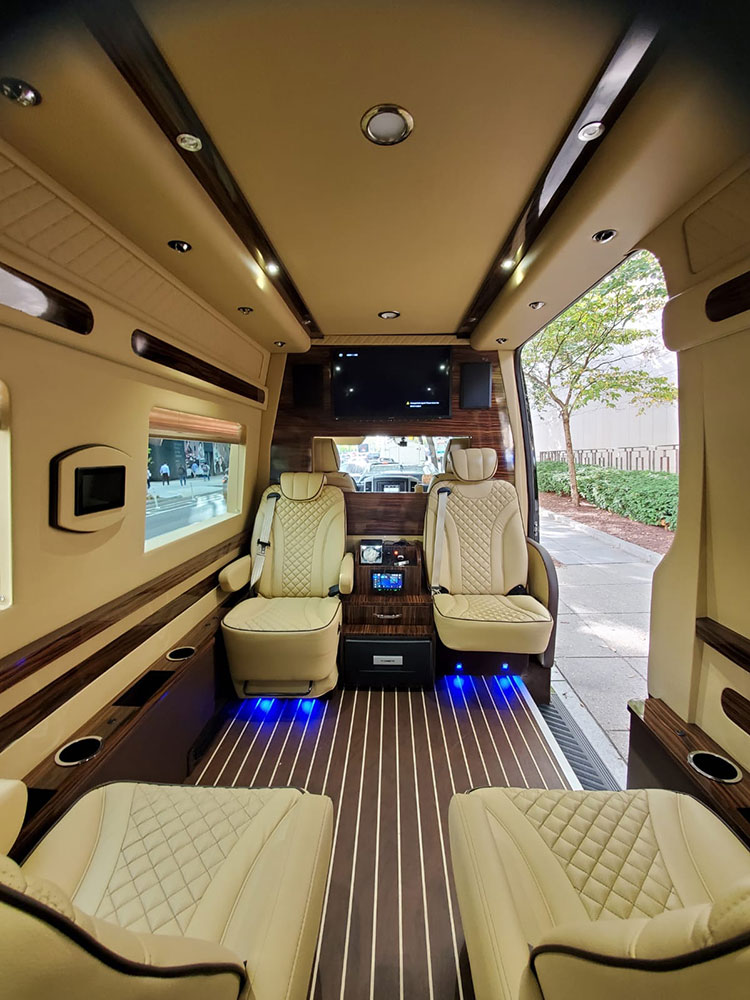 MERCEDES LIMO BUS | ⭐ Luxury Airport Car Service