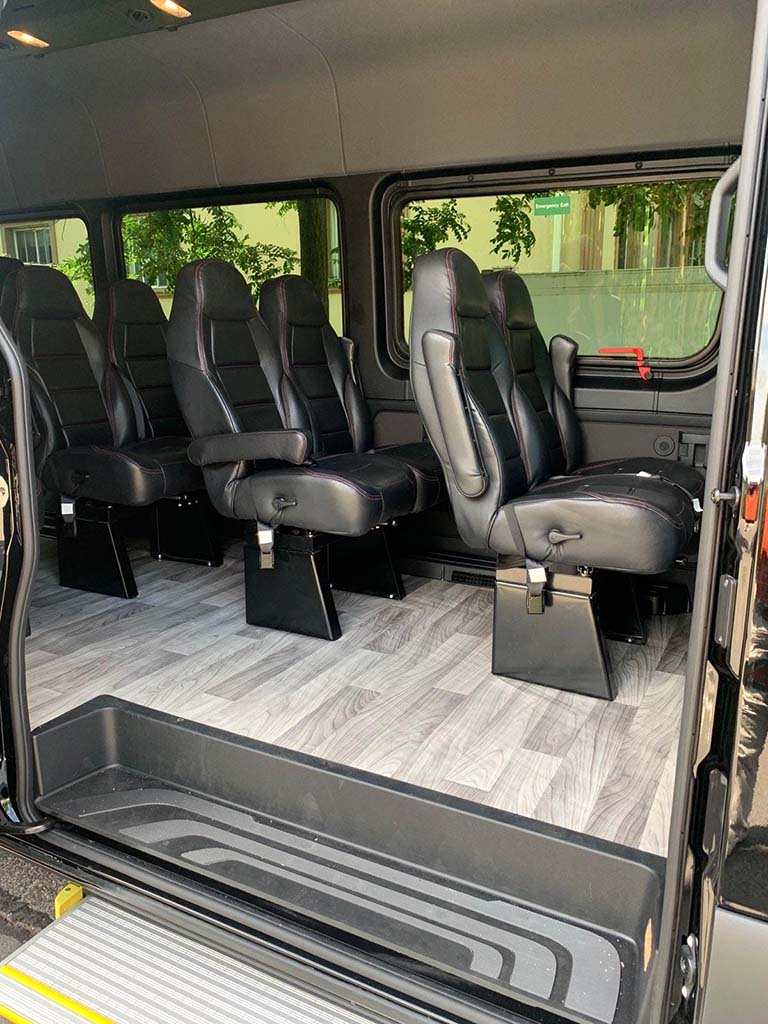 MERCEDES LIMO BUS | Luxury Airport Car Service